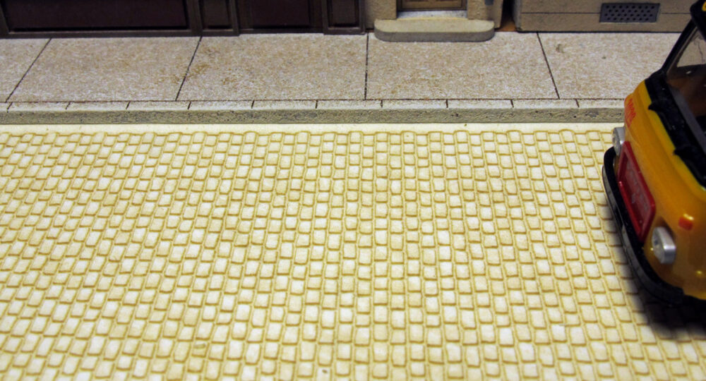 Sols texturés (pavés) - Echelle HO - cités miniatures
